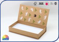 China Uv 4c Print Magnetic Flip Open Book Packaging Kraft Paper Box for sale