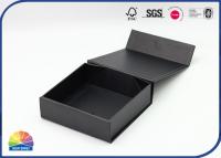 China 1200gsm Grey Cardboard Collapsible Present Box Matte Lamination for sale