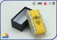 China Custom Hot Black Stamping Paper Gift Box ODM Matte Lamination for sale