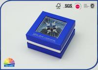 China Pantone Print Matte BOPP Rigid Shoulder Box With Visible Window for sale