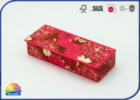 China Matte Printing C1S paper Hinged Lid Gift Box Soap Candle Packaging for sale