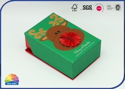 China Glittering 4c Print Hinged Top Flip Cardboard Box Candle Boxes for sale