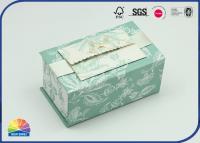 China Unfoldable Ornaments Package Flip Hinged Lid Bowknot Gift Box for sale