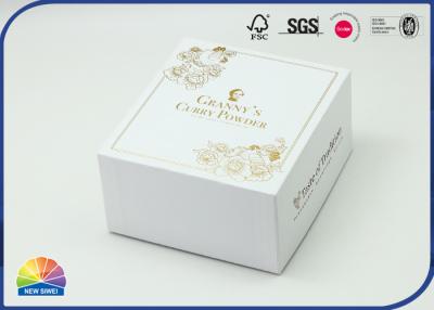 China Separate Lid Pendant Package Paper Cardboard Square Box 4c Print for sale