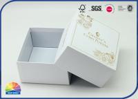 China Separate Lid Pendant Package Paper Cardboard Square Box 4c Print for sale