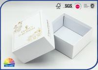 China Separate Lid Pendant Package Paper Cardboard Square Box 4c Print for sale