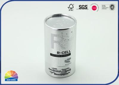 China Paper Packaging Tubes Cardboard Embossing Logo Aluminum Foil Inner for sale