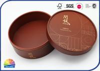China Customize Color Digital Printing Food Packaging Paper Round Box for sale