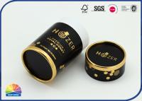 China Bronze Stamping Digital Printed Food Grade Packaging Paper Tube for sale