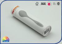 China White Paperboard Package Spoon Hard Cardboard Kraft Tube Box for sale