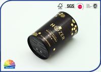 China Food Package Tube Anti Rust Cap Cardboard Cylinder Boxes Reverse UV for sale