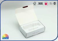 China 382g Silver Paper Box Custom Folding Carton Packaging For Cosmetics for sale