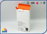 China Automotive Package 4c Print Foldable Paper Box Debossing Logo for sale