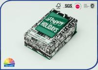 China Holiday Present Package Hinged Lid Cardboard Paper Customized Box for sale