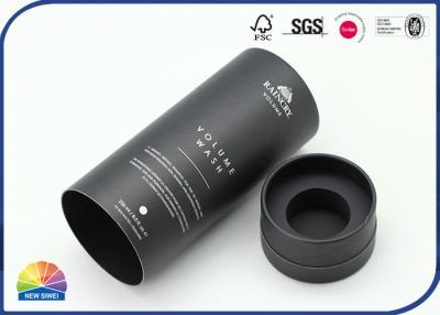 China Shampoo Storage 157gsm Paper Packaging Tube With EVA Insert for sale