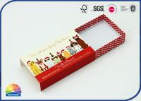 China Spot UV Gold Stamping Words Sliding Two Piece Gift Box for sale