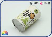 China Food Grade 4c Print Cylinder Paper Tube Matte Lamination for sale