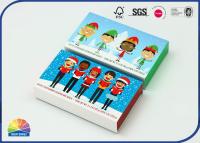 China 350g C1S Macaron Drawer Paper Box Cartoon Printing Sliding Gift Box for sale