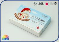 China Reserve UV Folding Carton Box Pack Eye Mask Glossy Lamination for sale