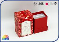 China 4c Print Matte Lamination Paper Jewelry Boxes With Ribbon Bowknot for sale