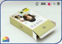 China Reusable Retail 350gsm Coated Paper Folding Box Sunhat Packaging for sale