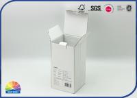 China Printed E Flute Corrugated Paper Tuck End Tea Bottle Packaging Box for sale