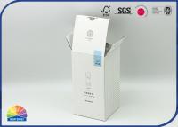 China Printed E Flute Corrugated Paper Tuck End Tea Bottle Packaging Box for sale