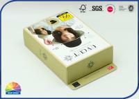 China Rectangle 350gsm Coated Paper Folding Box CMYK Print For Retail for sale