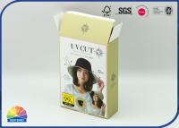China Rectangle 350gsm Coated Paper Folding Box CMYK Print For Retail for sale