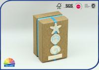 China CMYK Print Telescopic Cardboard Paper Box With C1S Neck Exposed for sale