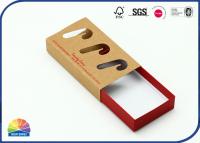 China FSC Kraft Paperboard Drawer Christmas Packaging Sliding Paper Box for sale