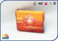 China Flamingo Printed E Flute Corrugated Mailer Box Present Packaging for sale