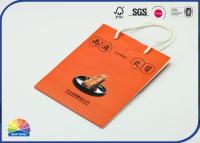 China Matte Varnishing Cotton Handle 180gsm Paperboard Bag 4c Print for sale