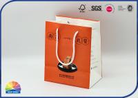 China Matte Varnishing Cotton Handle 180gsm Paperboard Bag 4c Print for sale