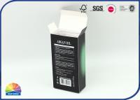 China Biodegradable Reverse UV Printing Folding Carton Box With PET Tray for sale