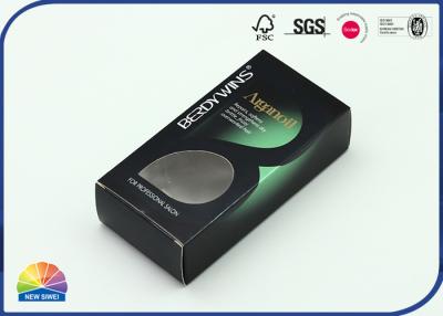 China PET Film UV Print Folding Paperboard Boxes Argan Oil Packaging for sale