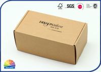 China Black Printed Logo Corrugated Kraft Box EPE Foam Bottle Packaging for sale