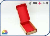 China Matte Varnishing F Flute Corrugated Mailer Box Pack Manicure Set for sale