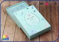China Non Glued Panels Textile Apparel Paper Gift Box For Sportswear for sale