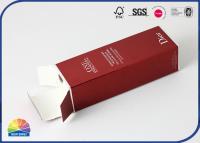 China Embossed Logo Folding Paper Carton Box Skin Care Product Packaging for sale