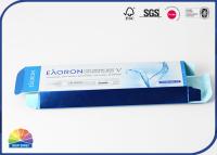 China 382gsm Silver Paper Folding Carton Box Rectangle UV Print Embossing Finish for sale