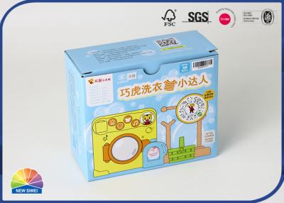 China Flexo Print Corrugated Packaging Box Embossing For Plastic Toys for sale