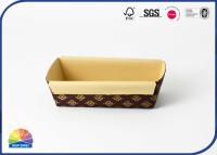 China 4c Print Cardboard Pallet Box Baking Pans Disposable Bread Pan for sale