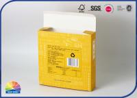 China Cakes Biscuits Folding Carton Box Matte Laminated Biodegradable for sale