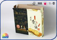 China 4c Print ODM Cookie Packaging Folding Carton Box With Customized Tray for sale