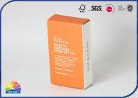 China CMYK Printed Assembled Foldable Paper Boxes Shampoo Cream Packaging for sale