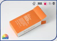 China CMYK Printed Assembled Foldable Paper Boxes Shampoo Cream Packaging for sale