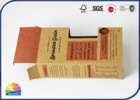 China Die Cut Window Folding Carton Box Paper Packaging With UV Printed for sale