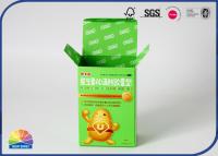 China Medicine Products Packaging Folding Carton Box CMYK Printing Outside for sale
