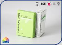 China Skincare Set Conjoined Paper Folding Box Matte Lamination for sale